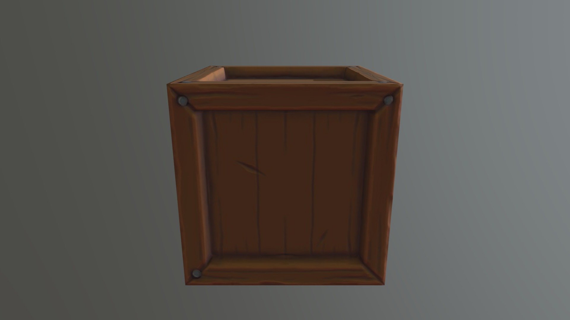 Stylized Wooden Crate - Download Free 3D model by XLR8ED [989ae21 ...