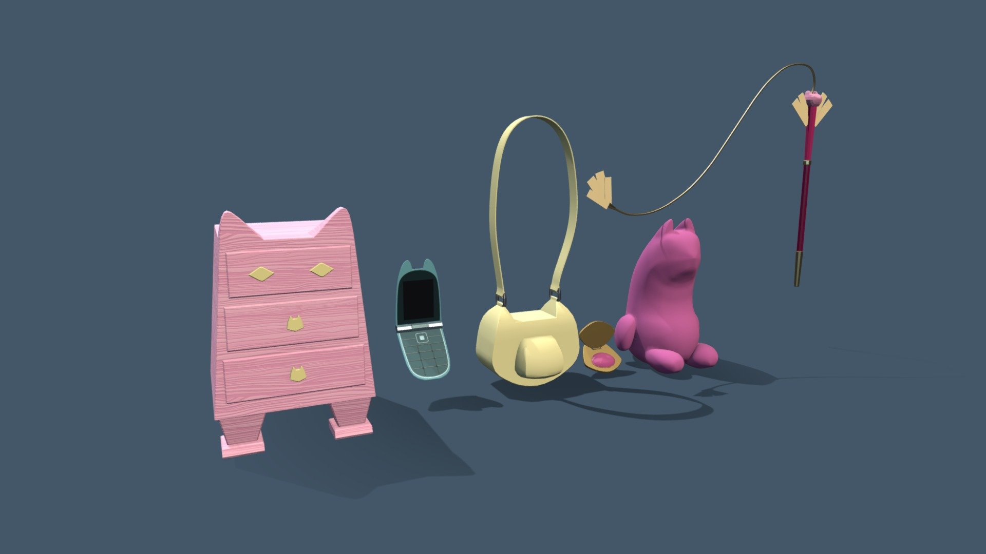 Magical Girl Props - 3D model by Maje [989bc79] - Sketchfab