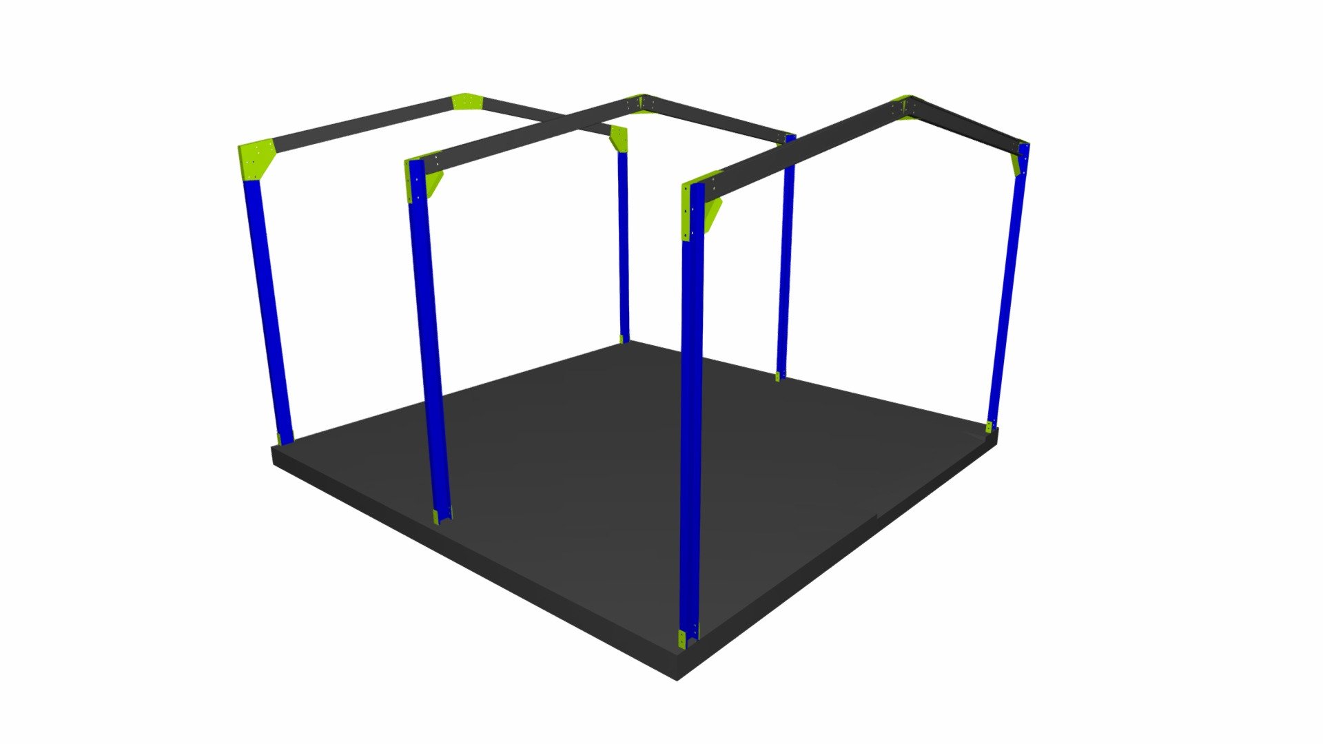 Steel Frame - 3D model by mchughsteel [989d352] - Sketchfab