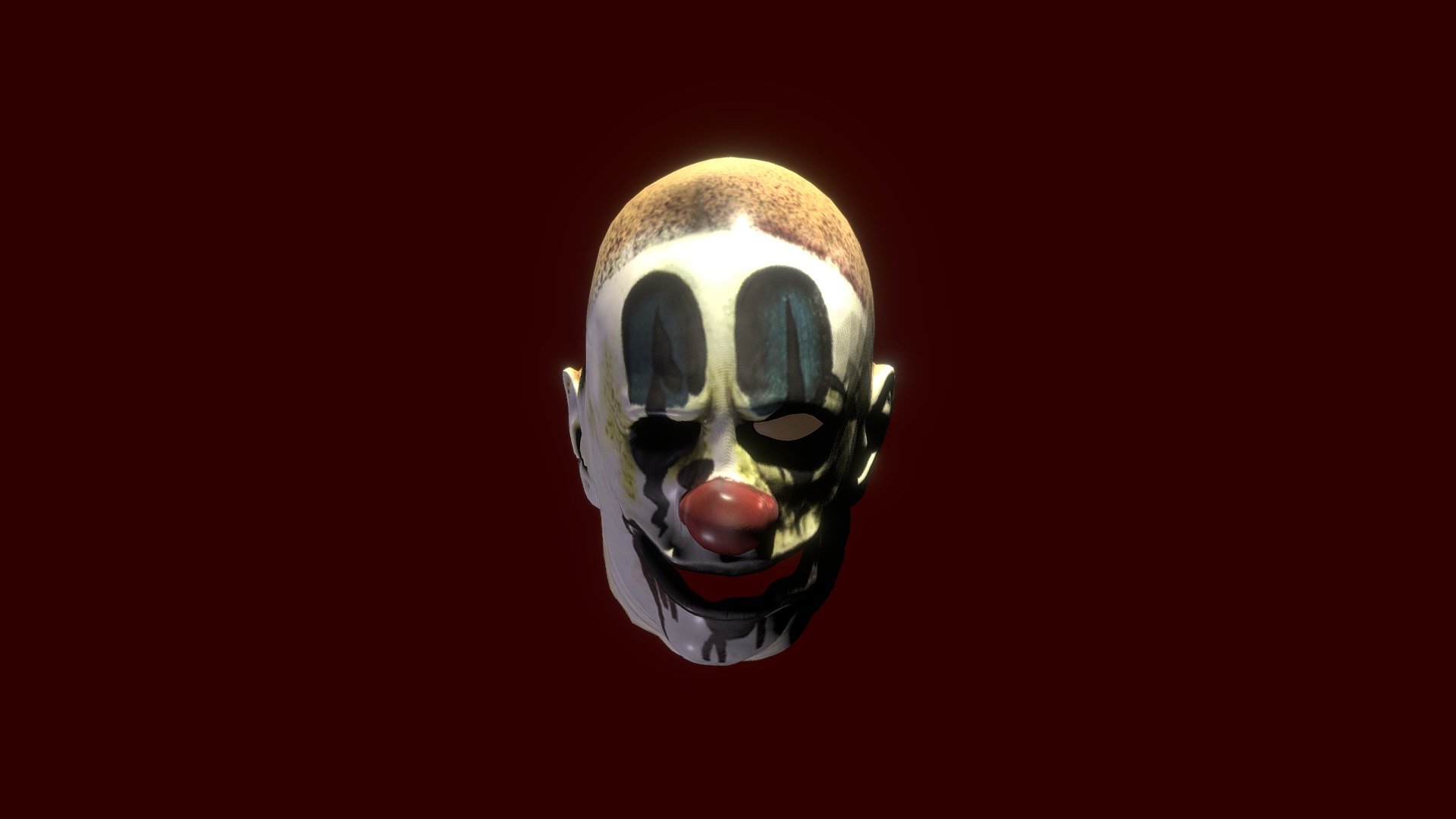Clown Mask V1 - 3D model by meetai [989dbd1] - Sketchfab