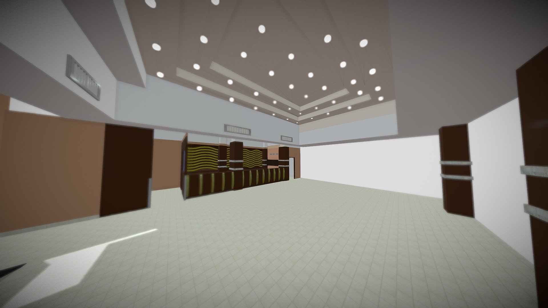 lobby - 3D model by Nirawaht (@thawarin8) [989e0e2] - Sketchfab