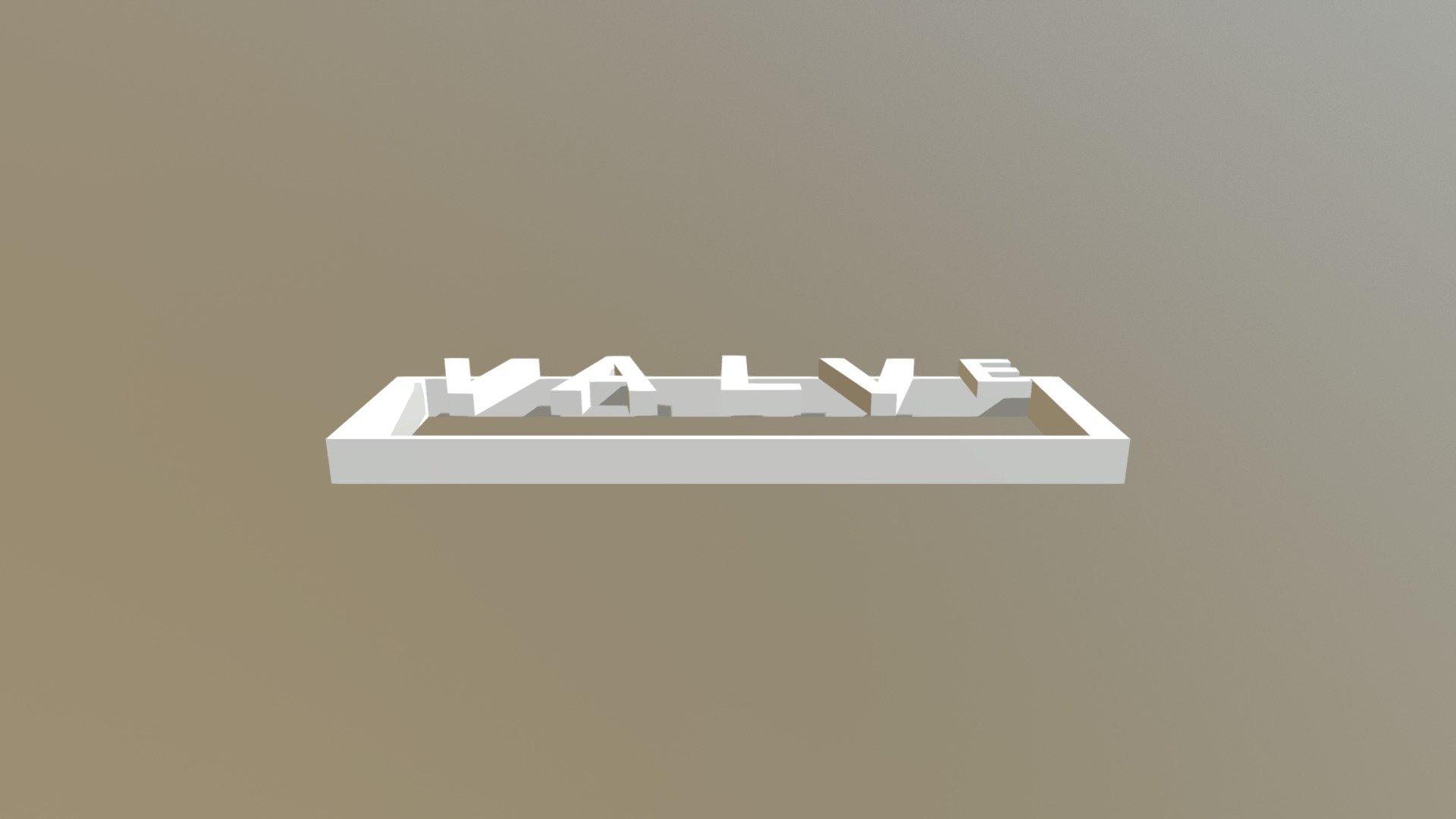 Valve Logo - 3D model by Jack JAH (@Jack_JAH) [989f7cb] - Sketchfab