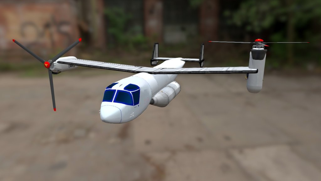 KSP Bell-Boeing V-22 Osprey VTOL - 3D model by Carcharoth [98a118f ...