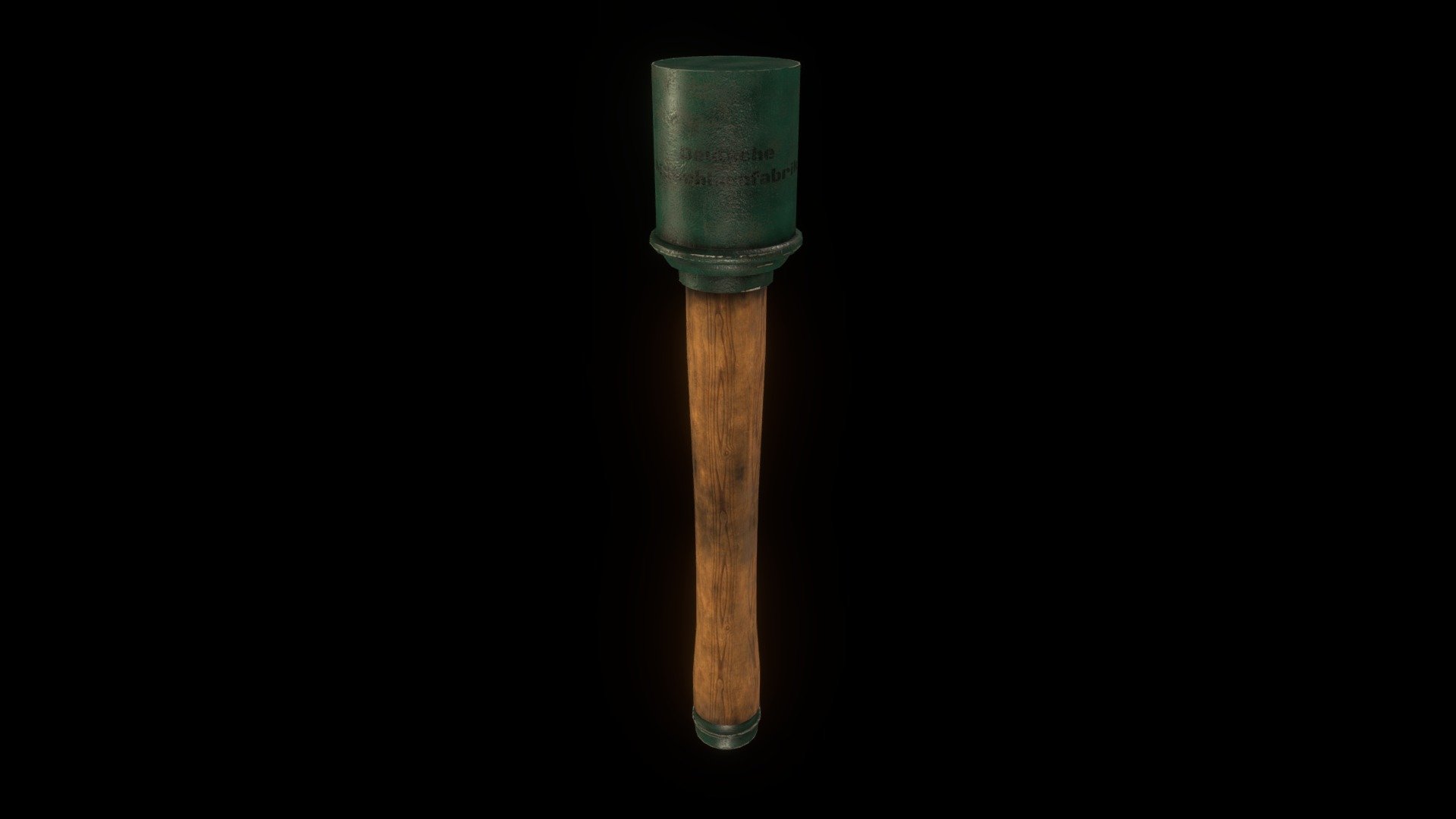 stick granade - 3D model by bud_vernooij [98a4f97] - Sketchfab