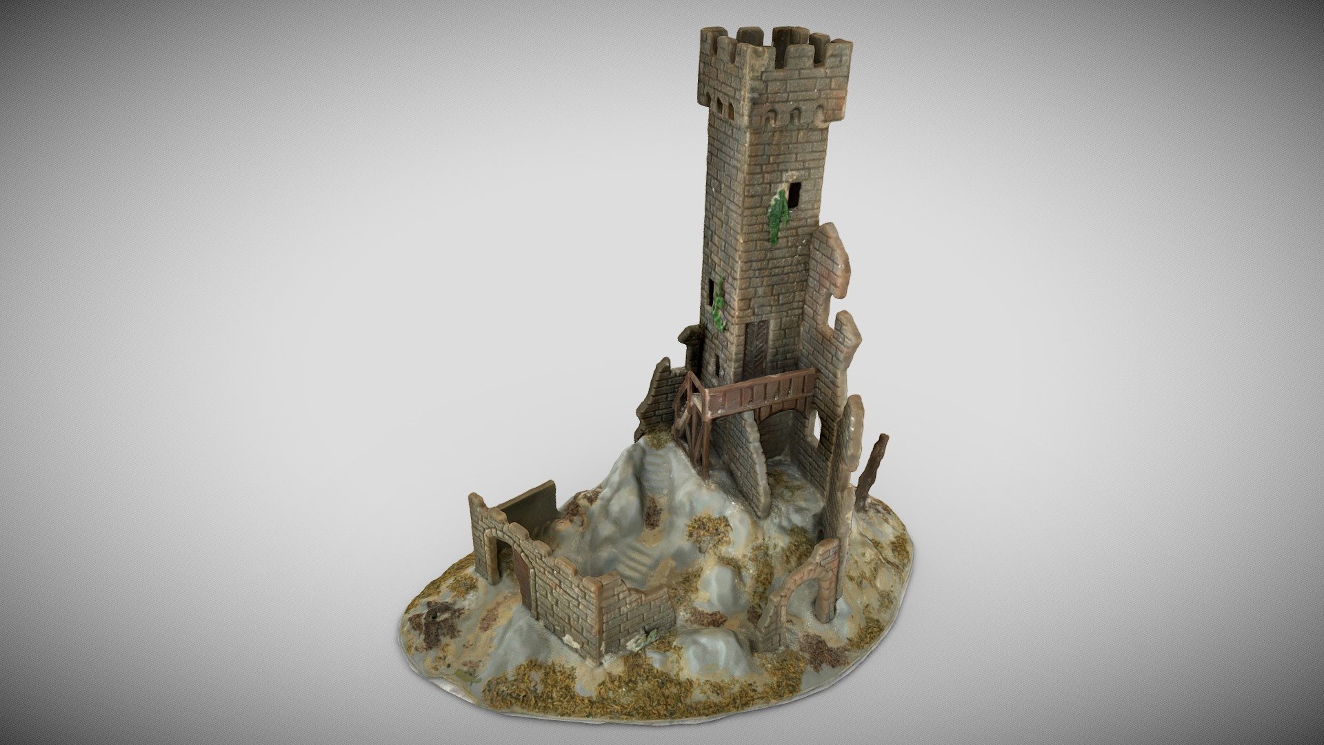 Maquette Chateau Faller ref 130285 - Buy Royalty Free 3D model by ...