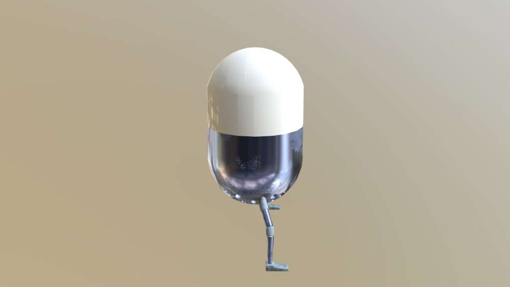 Salt Shaker Robot - 3D model by mberenbl [98a58b1] - Sketchfab