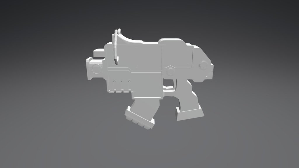 Gun - 3D model by laister.sam [98a69ae] - Sketchfab