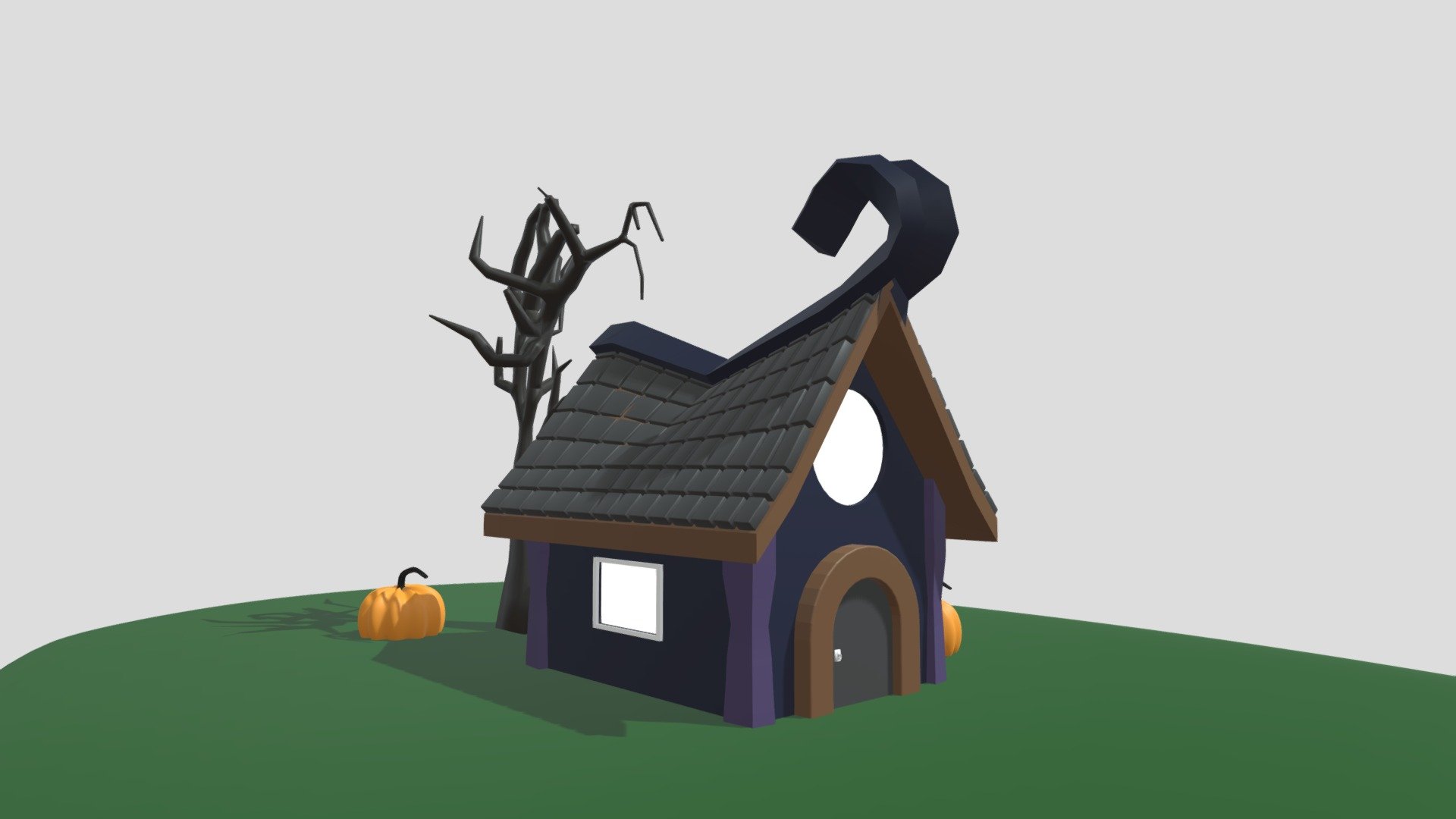 witch house - Download Free 3D model by youalkareem [98a81ca] - Sketchfab