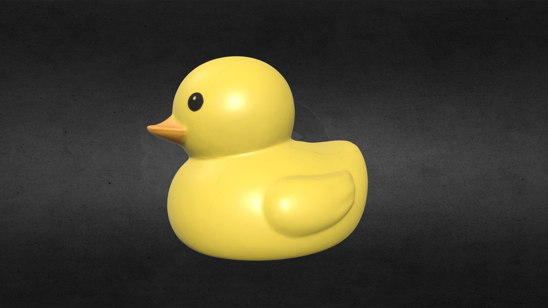 3D Scanned Yellow Rubber Duckie - 3D model by ideabeans [98a9bde] - Sketchfab