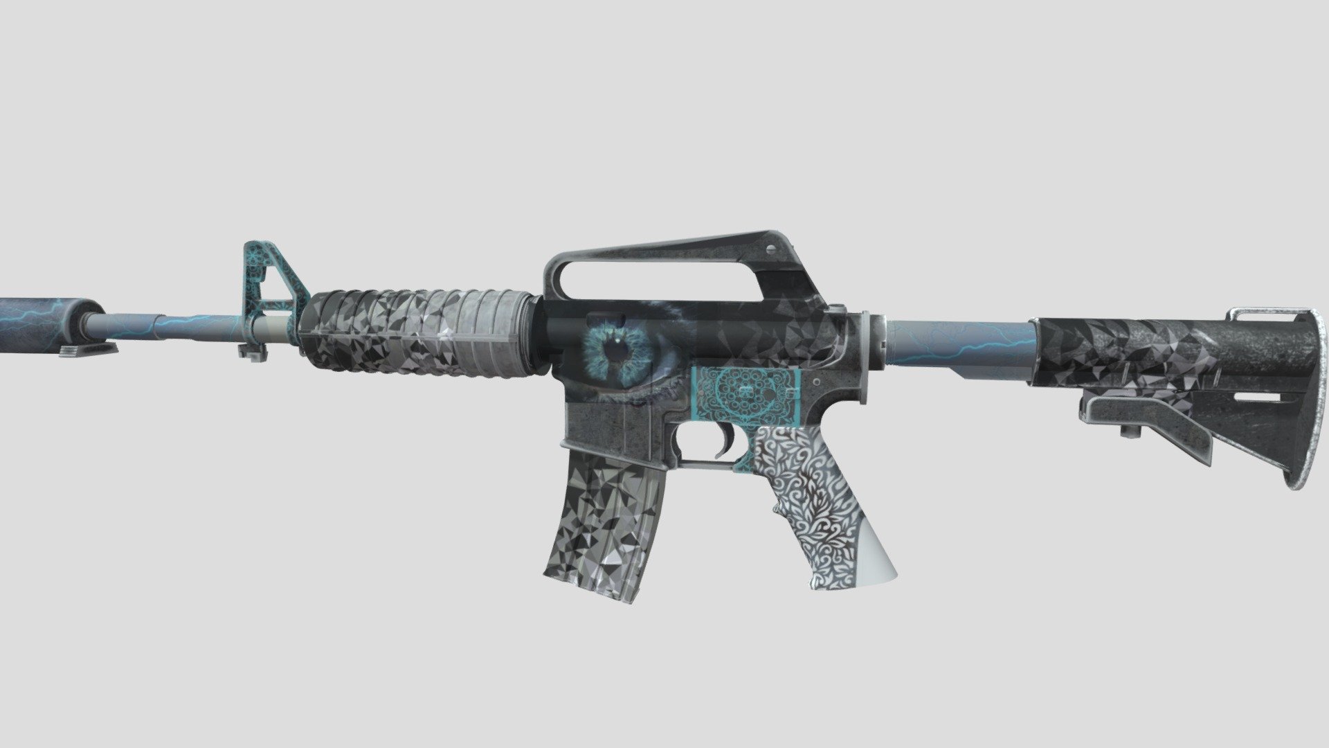 M4A1-S - 3D model by sharkattack37 [98aa42d] - Sketchfab