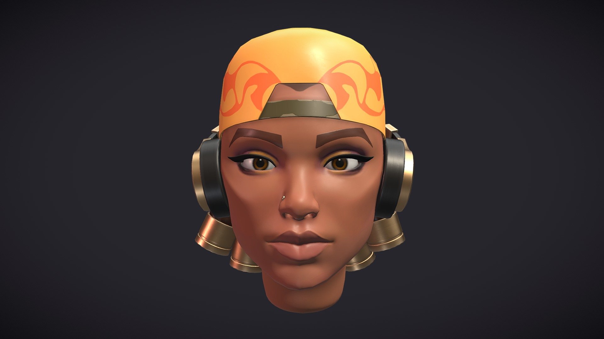 Raze Bust (Fanart) - 3D model by Ryan Angiuoli (@RyanAngiuoli) [98aa6dd ...