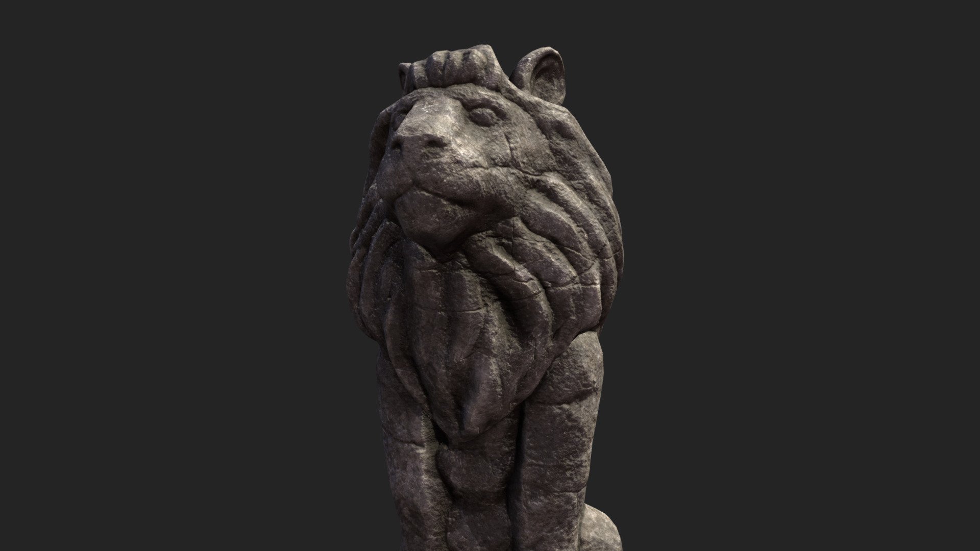 Lion Statue - Download Free 3D model by alexknight [98af2f0] - Sketchfab