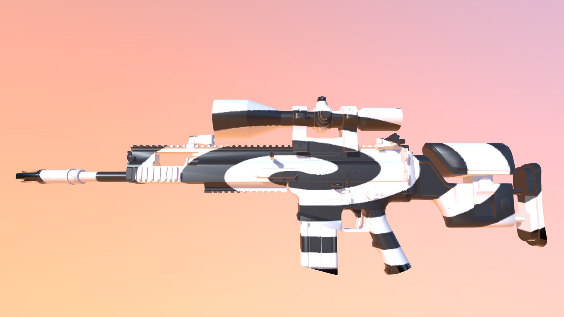 Scar20 Zebra - 3D model by KERTENKERE (@yunusemregokdag) [98afff3 ...