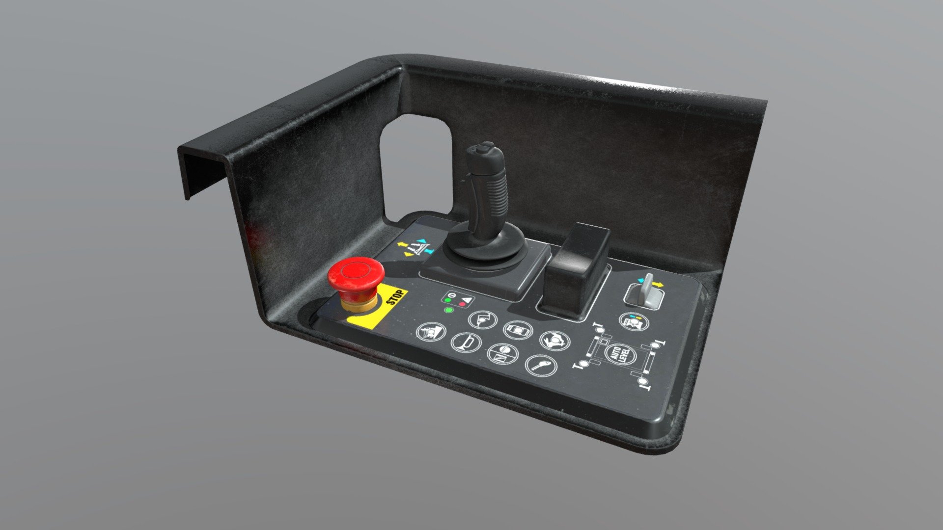 MEWP Control Panel - 3D model by Inkdependence [98b0158] - Sketchfab
