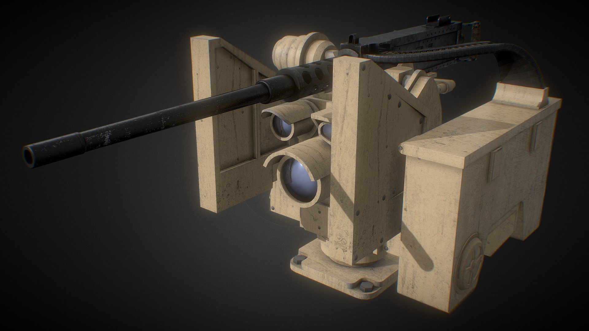 M153 CROWS - Download Free 3D model by Tejas V. (@tejasv_) [98b0d9a] - Sketchfab