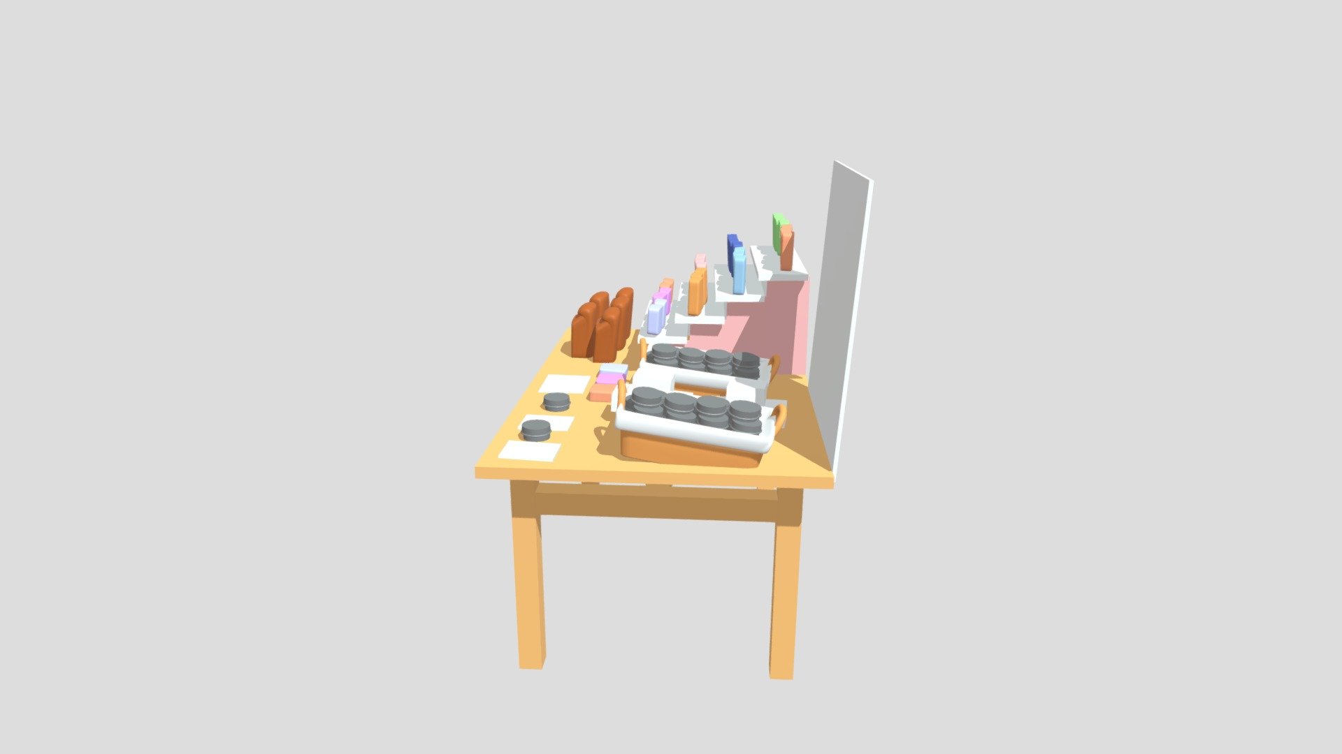 Tubby Tabby Booth - Download Free 3D model by ShopUP (@janineloo ...
