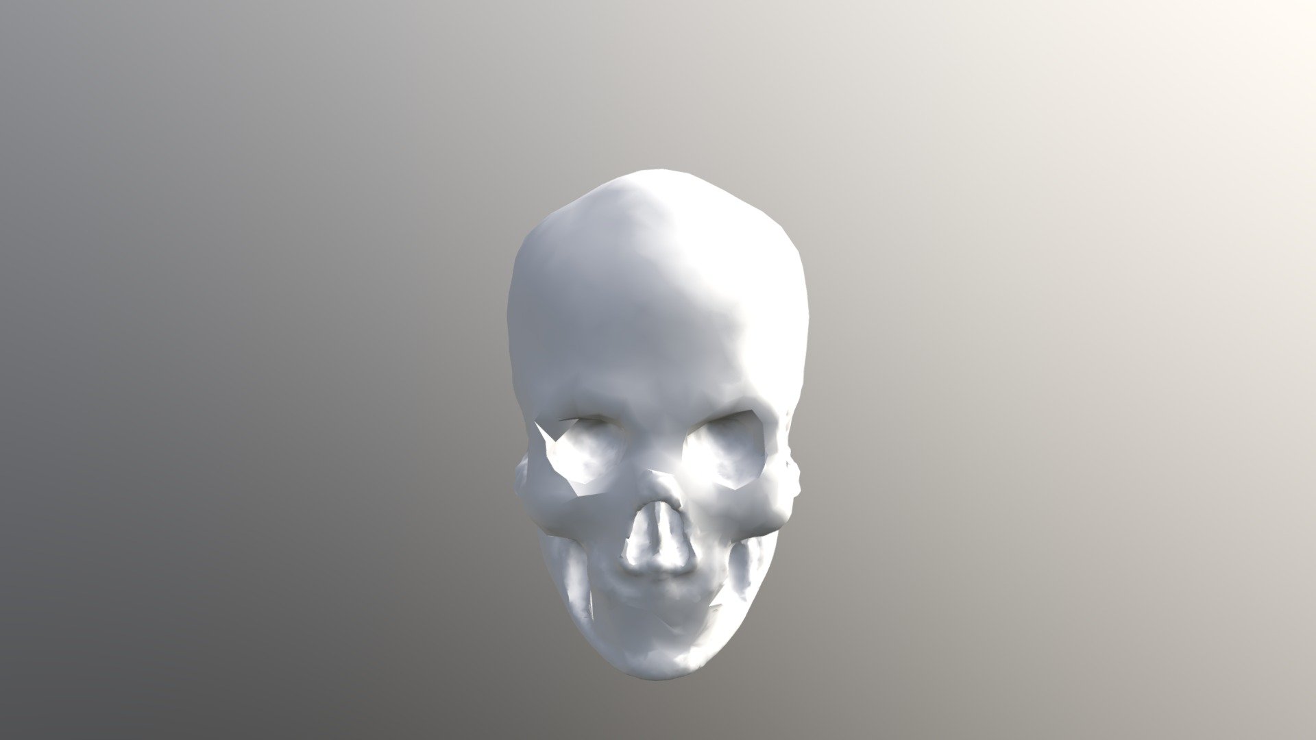 Skull - 3D model by lukejohnsondesigns [98b1a8a] - Sketchfab