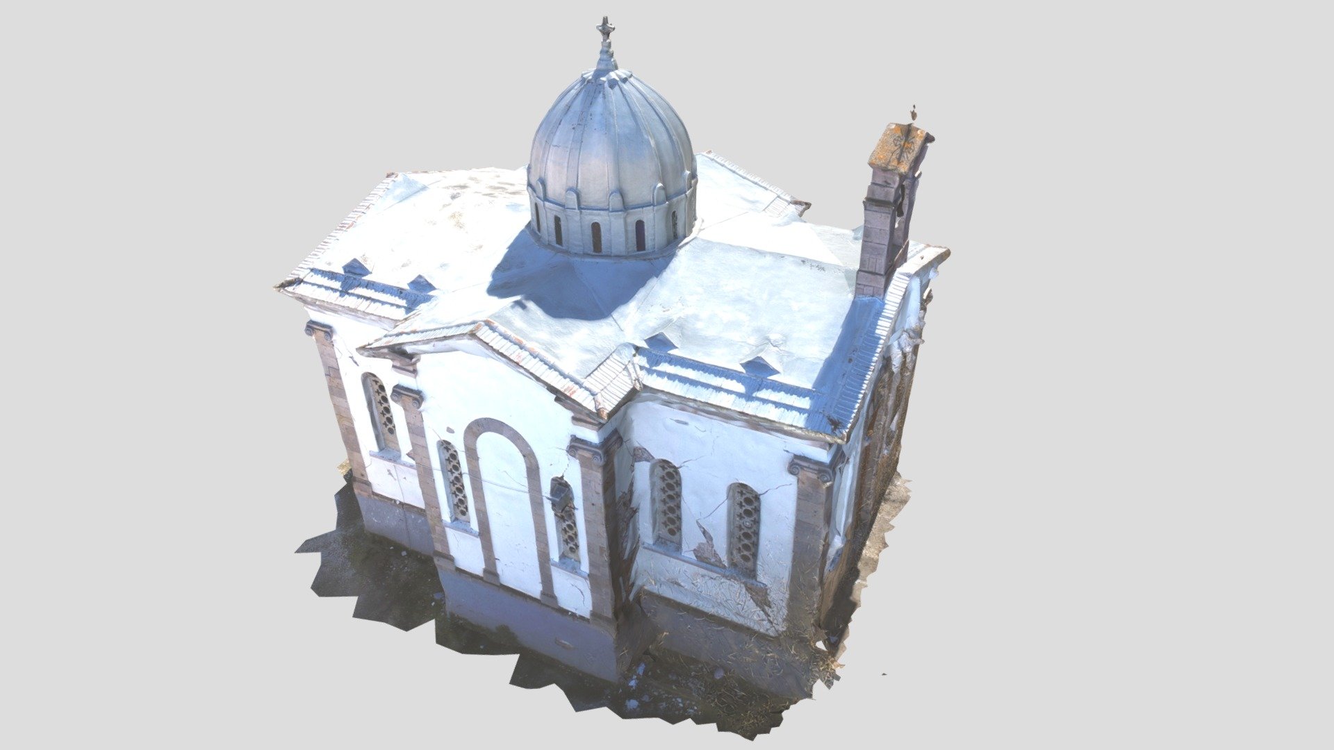 3D_Church - 3D model by kwstxai [98b2529] - Sketchfab