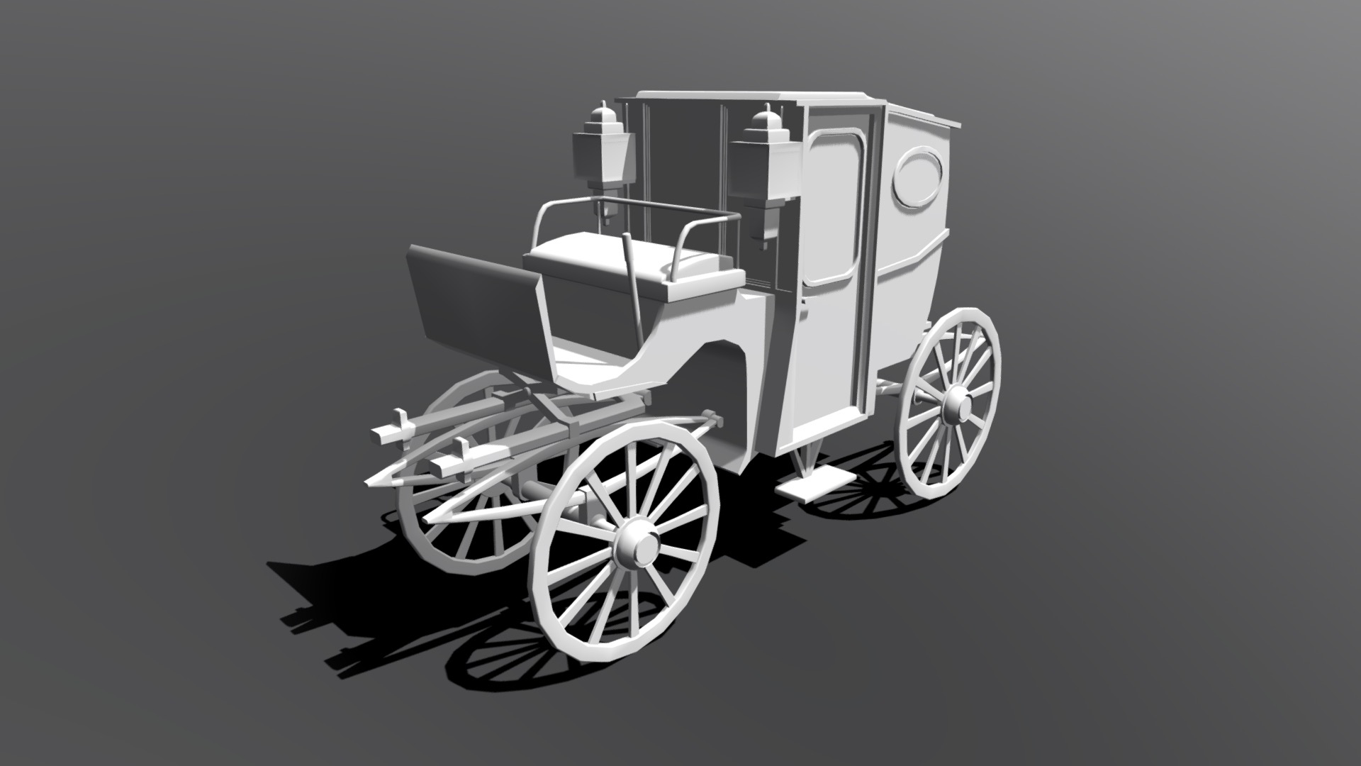 Victorian Carriage - 3D model by ayoung93 [98b3951] - Sketchfab