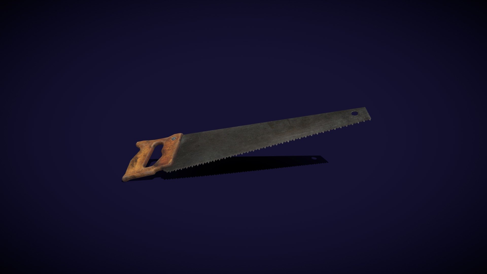 Hand saw - 3D model by Infinite Art Solutions (@infiniteartsolutions ...