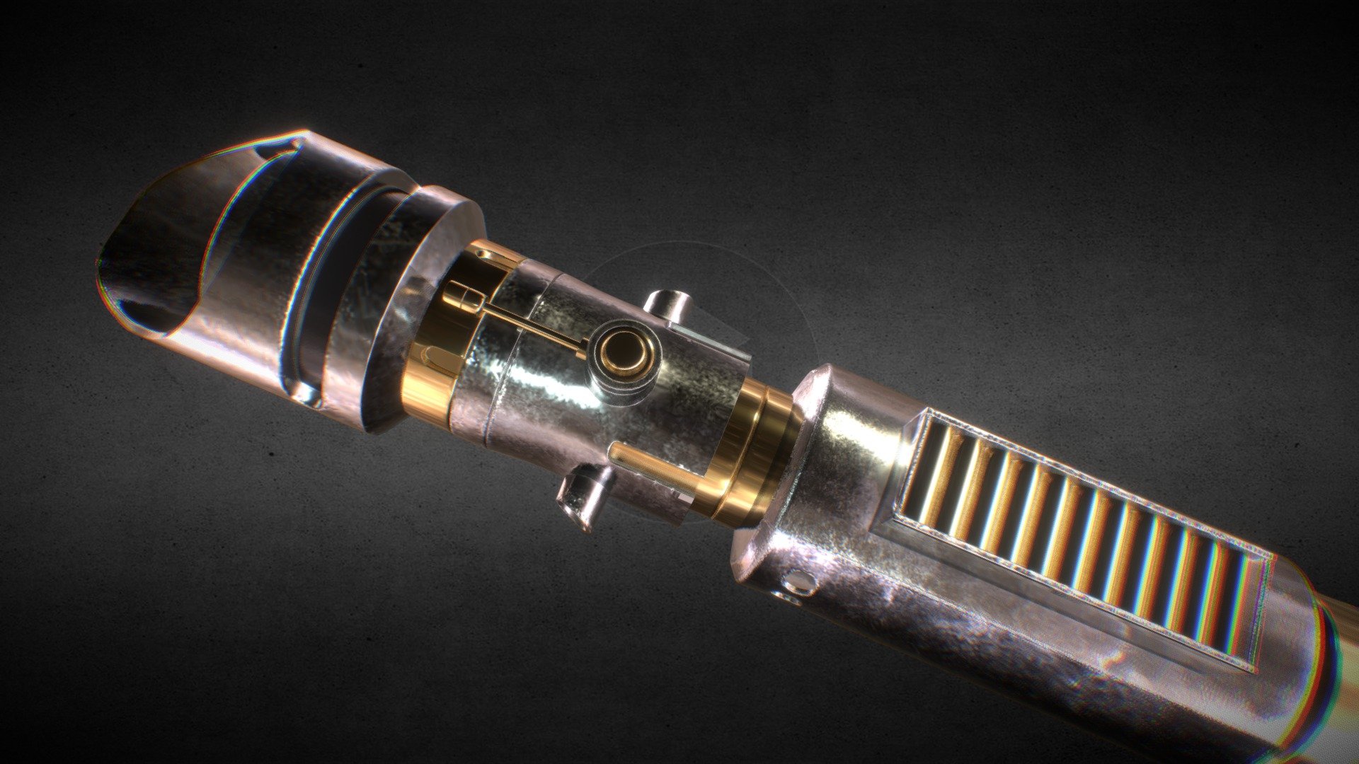 Lightsaber - Download Free 3D model by Vignesh_B [98b40c6] - Sketchfab