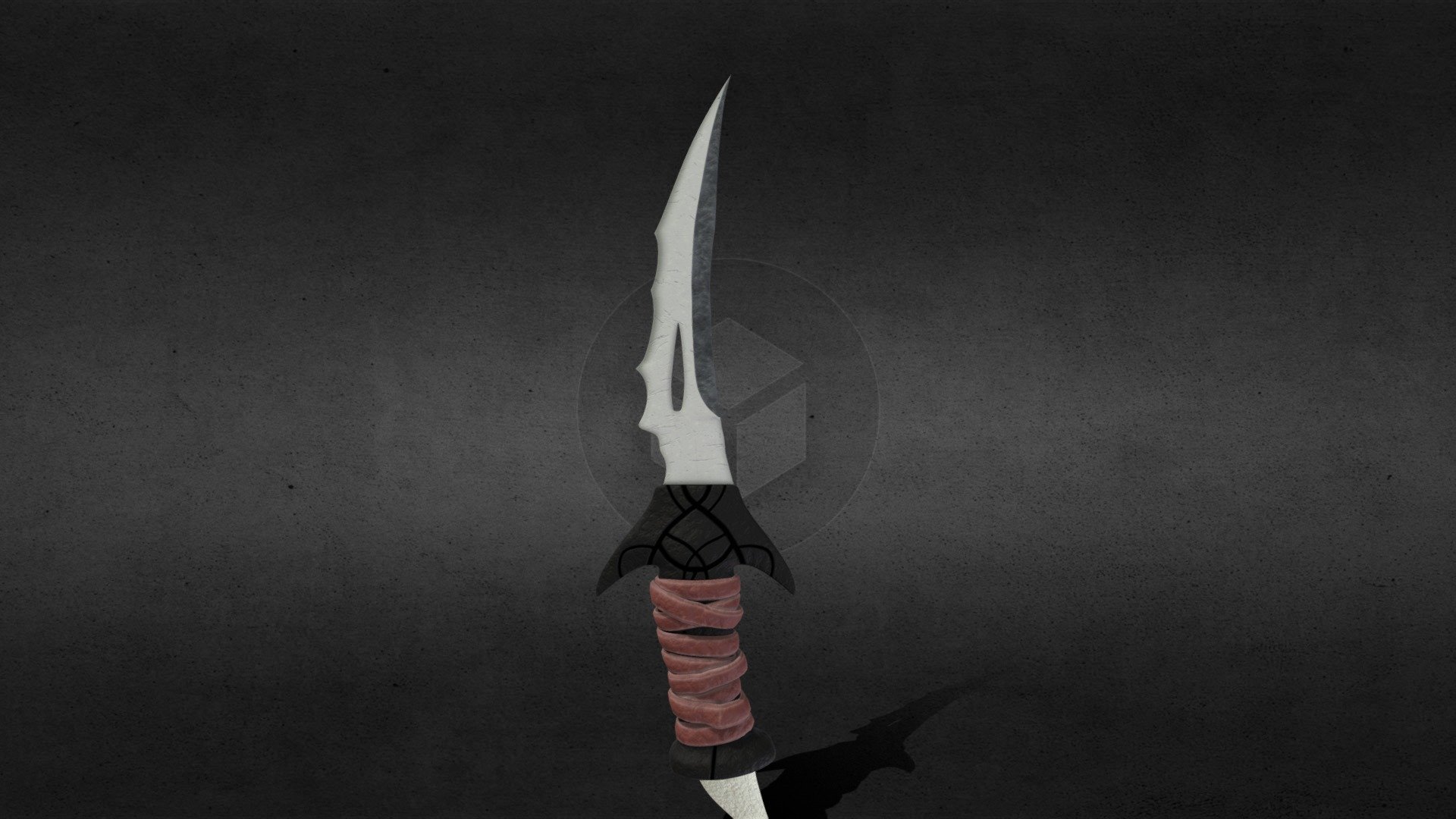 Bone Knife Procedural - 3D model by Blenzy [98b51a1] - Sketchfab