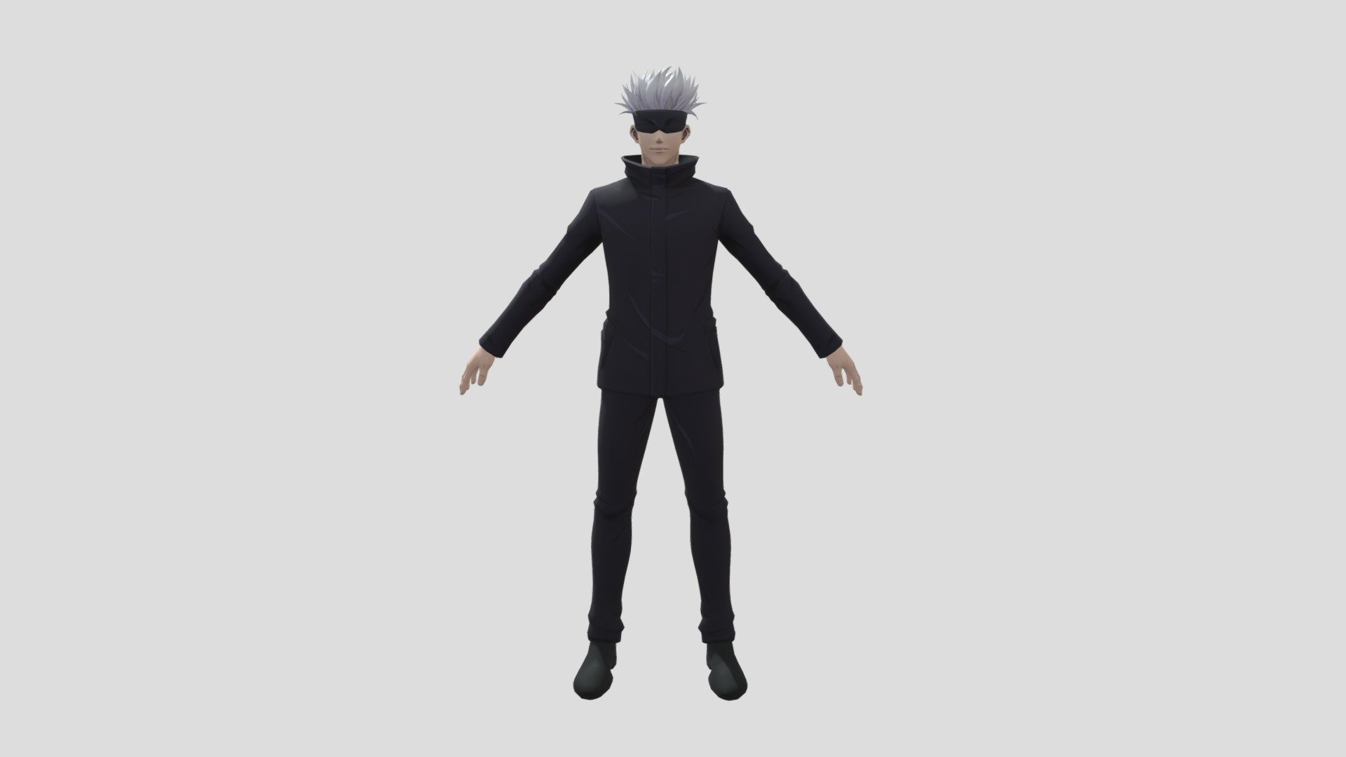 Gojo - Download Free 3D model by rocklee.ff (@rocklee.ff123) [98b631f ...