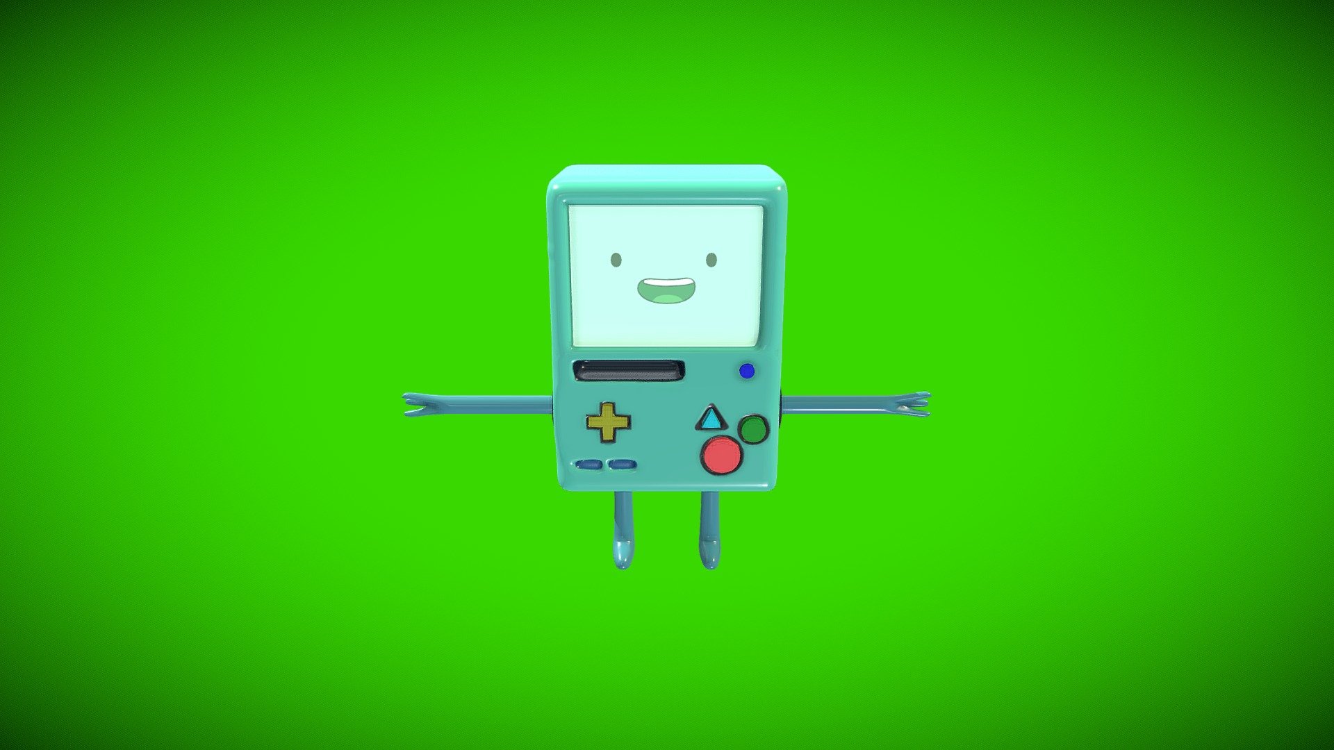 BMO (Adventure Time) - Download Free 3D model by fccooper [98b6621 ...