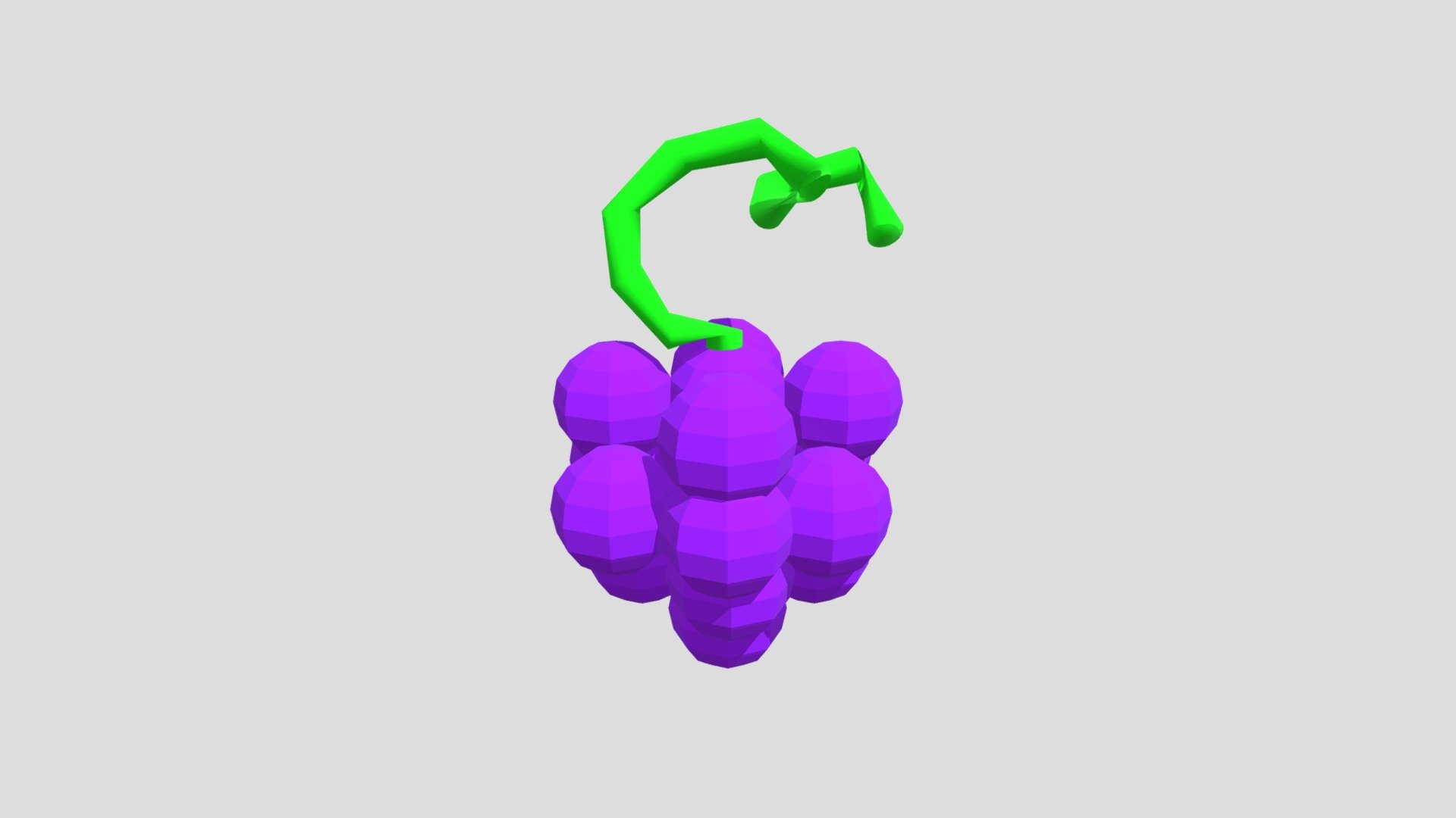 Grape - Download Free 3D model by Specizwow [98b7dab] - Sketchfab