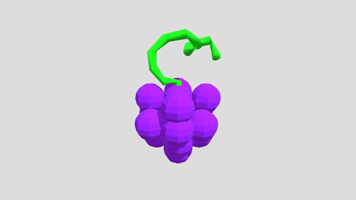 Grape 3D models - Sketchfab