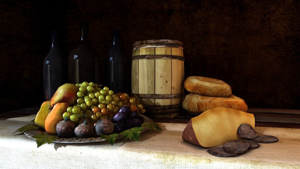 Goya Still Life - 3D model by ruslans3d [98b8f81] - Sketchfab
