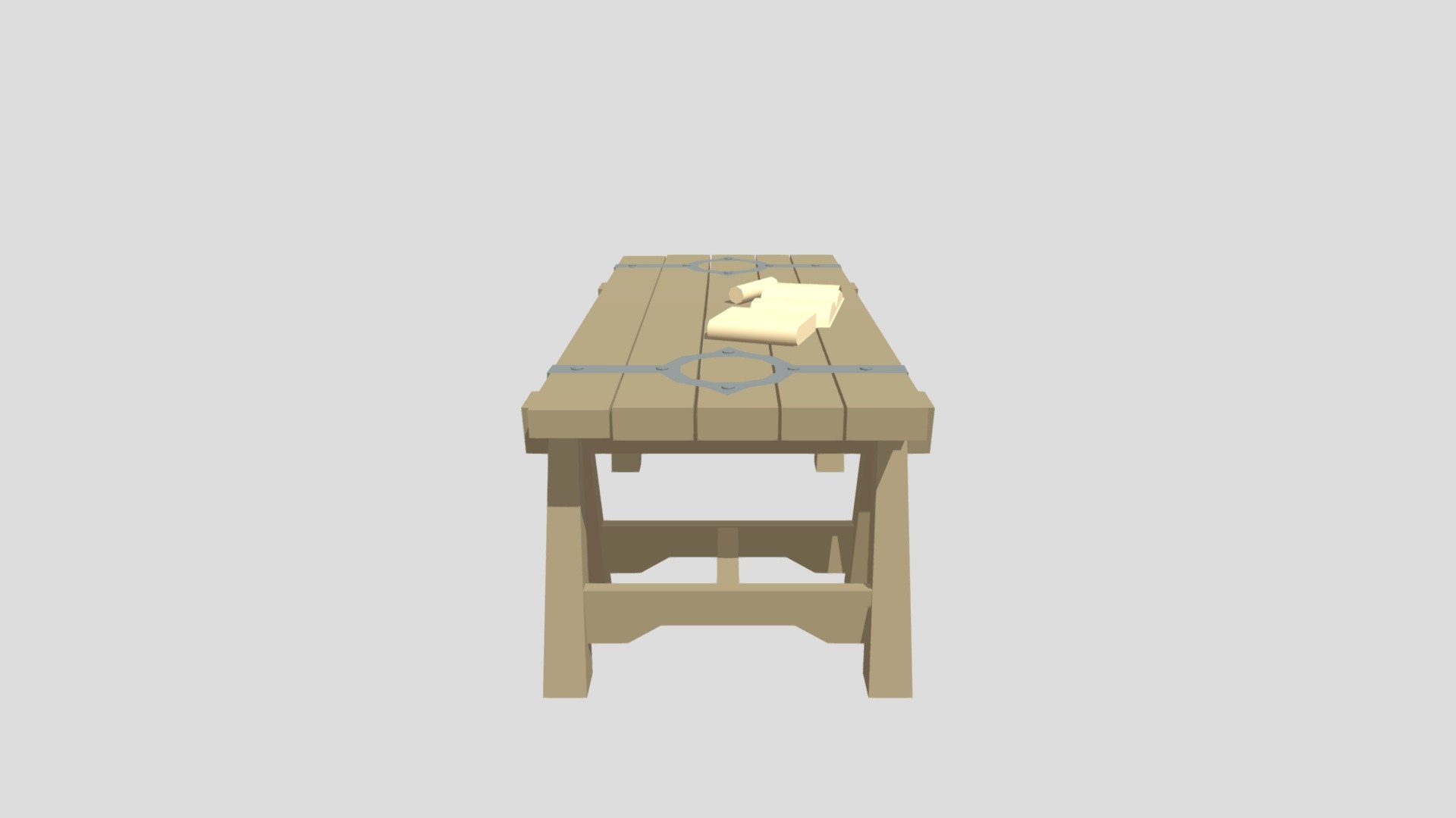 The Gritty Table - 3D model by syahirahloqman [98bb0c1] - Sketchfab