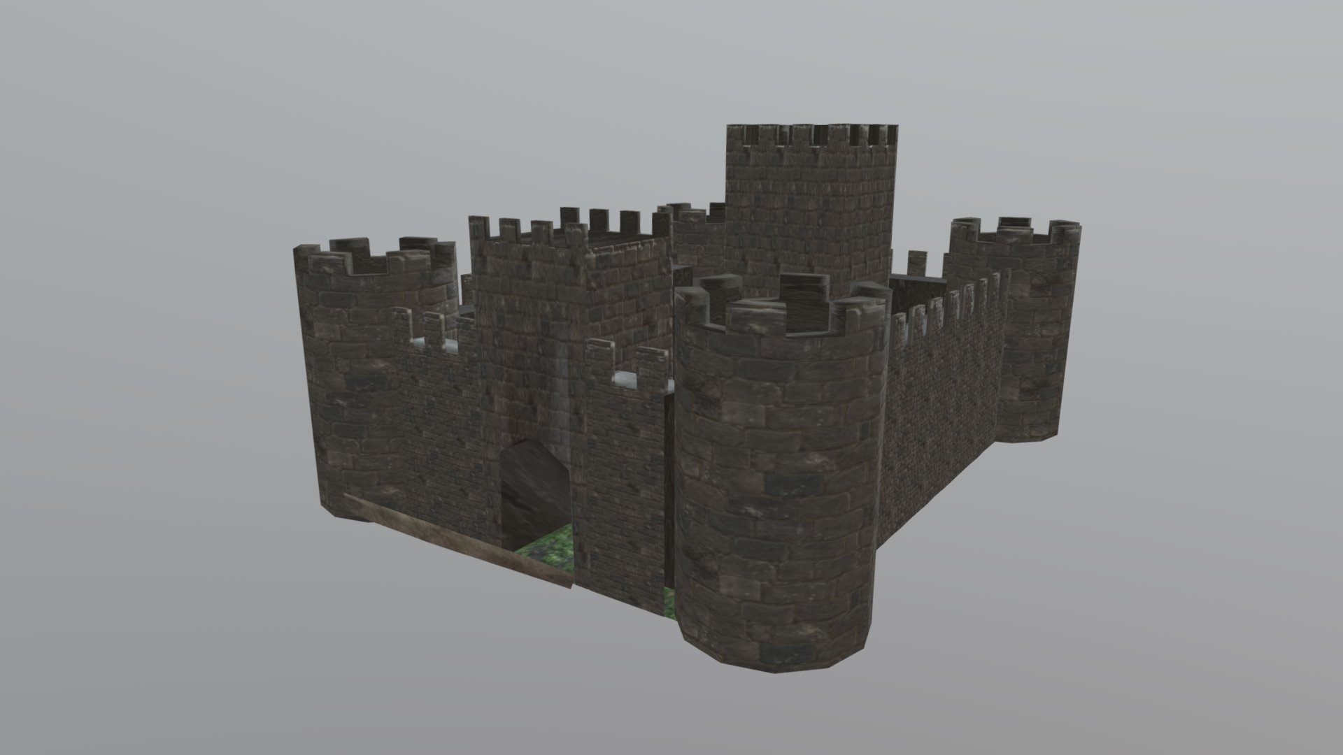 Medieval castle. - Download Free 3D model by ben.ford137 [98bb6d8 ...