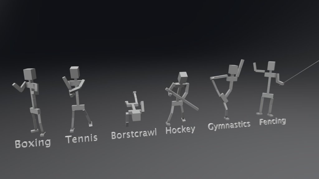 6x Poses 🔥 - 3D model by Jessey (@jesseynovani) [98bb93c] - Sketchfab