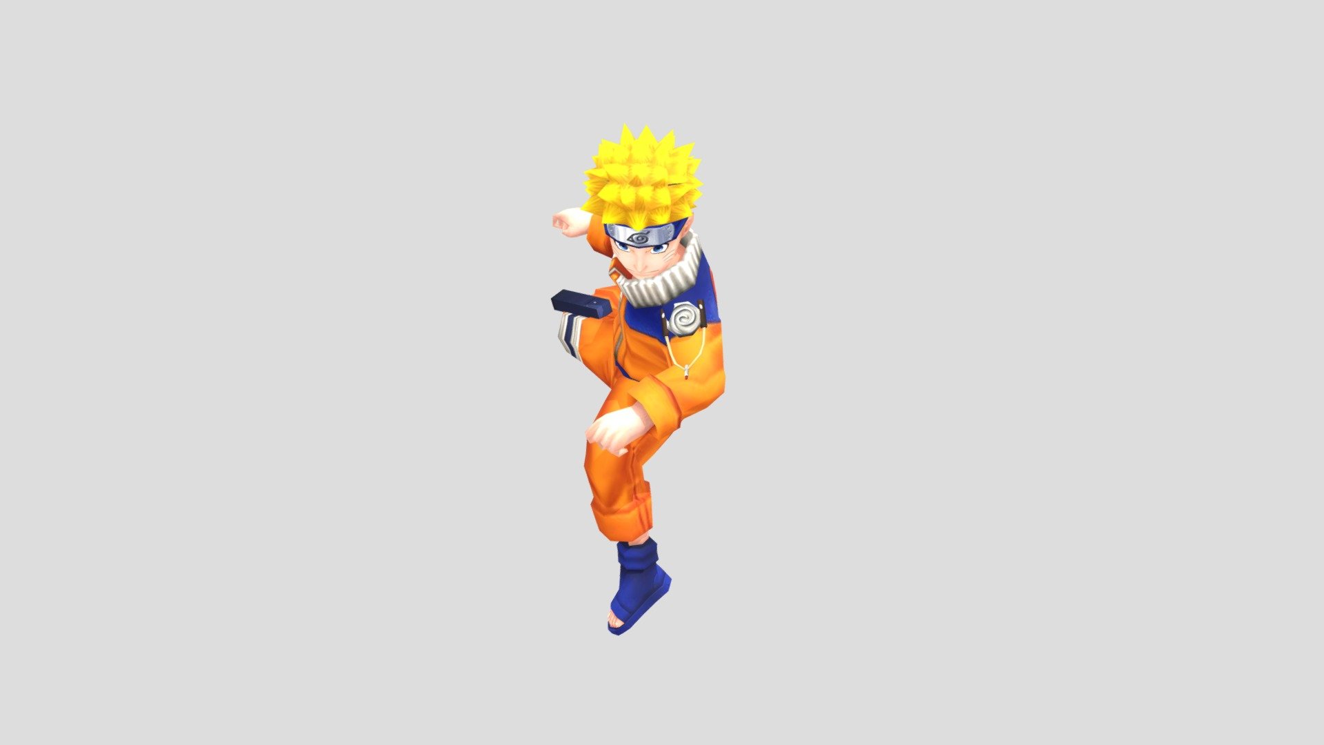 Naruto - 3D model by balay [98bc580] - Sketchfab