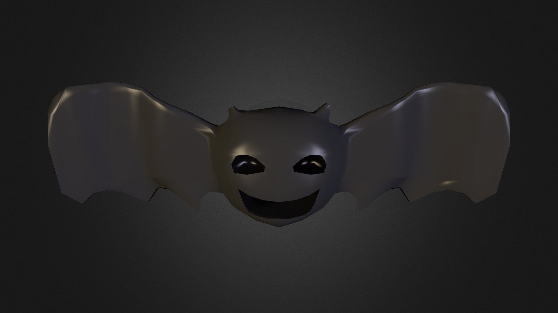 Cartoon Bat - 3D model by crb [98bddc8] - Sketchfab