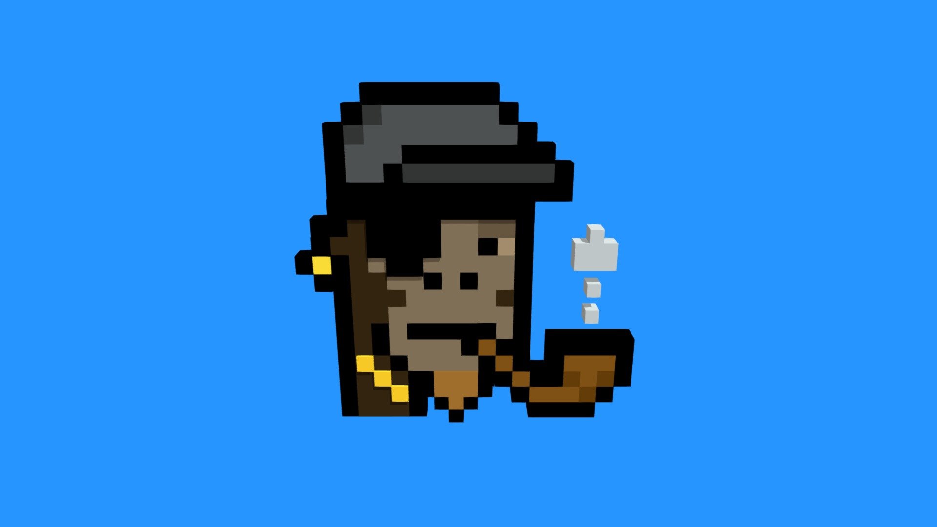 CryptoPunk Ape (Custom) - Download Free 3D model by JasseeNFT [98be77f ...