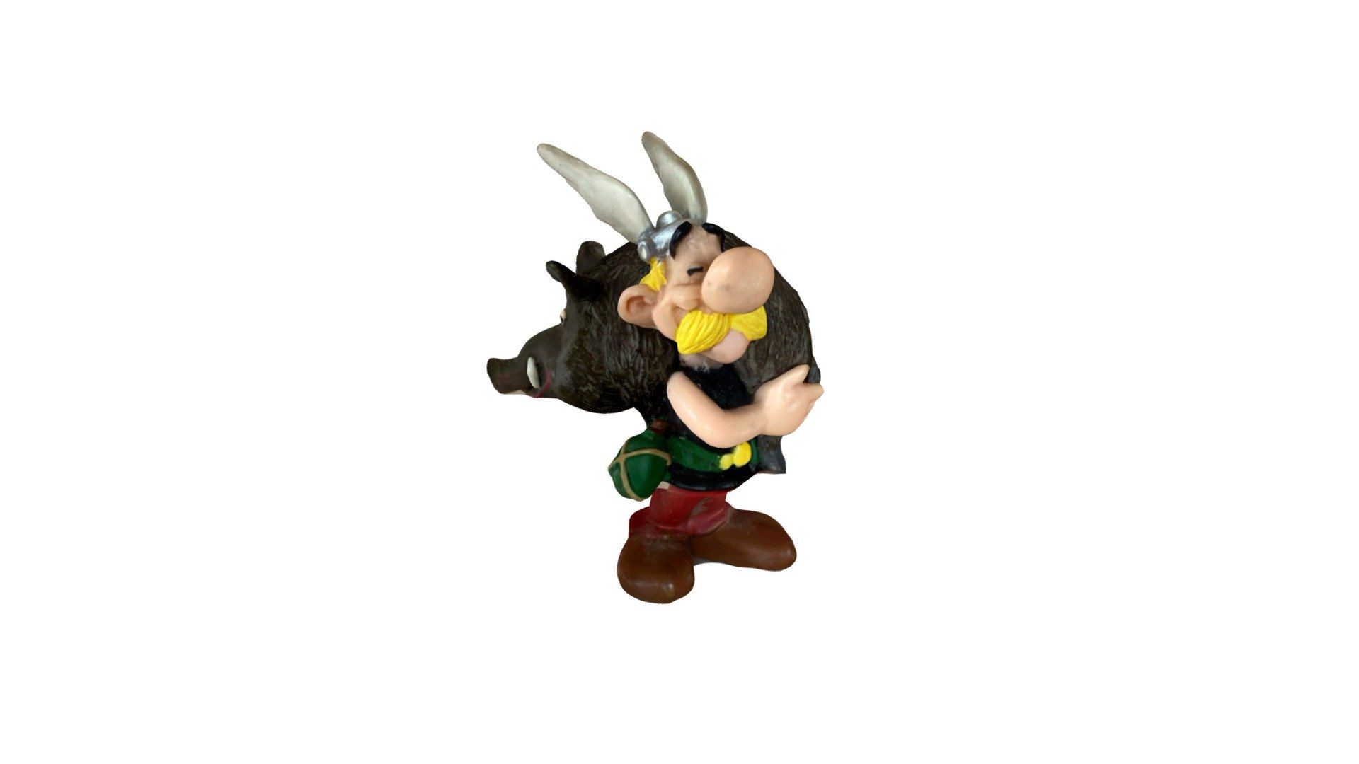 Asterix carrying a boar - Download Free 3D model by ilyvanilyi [98bf0b5 ...
