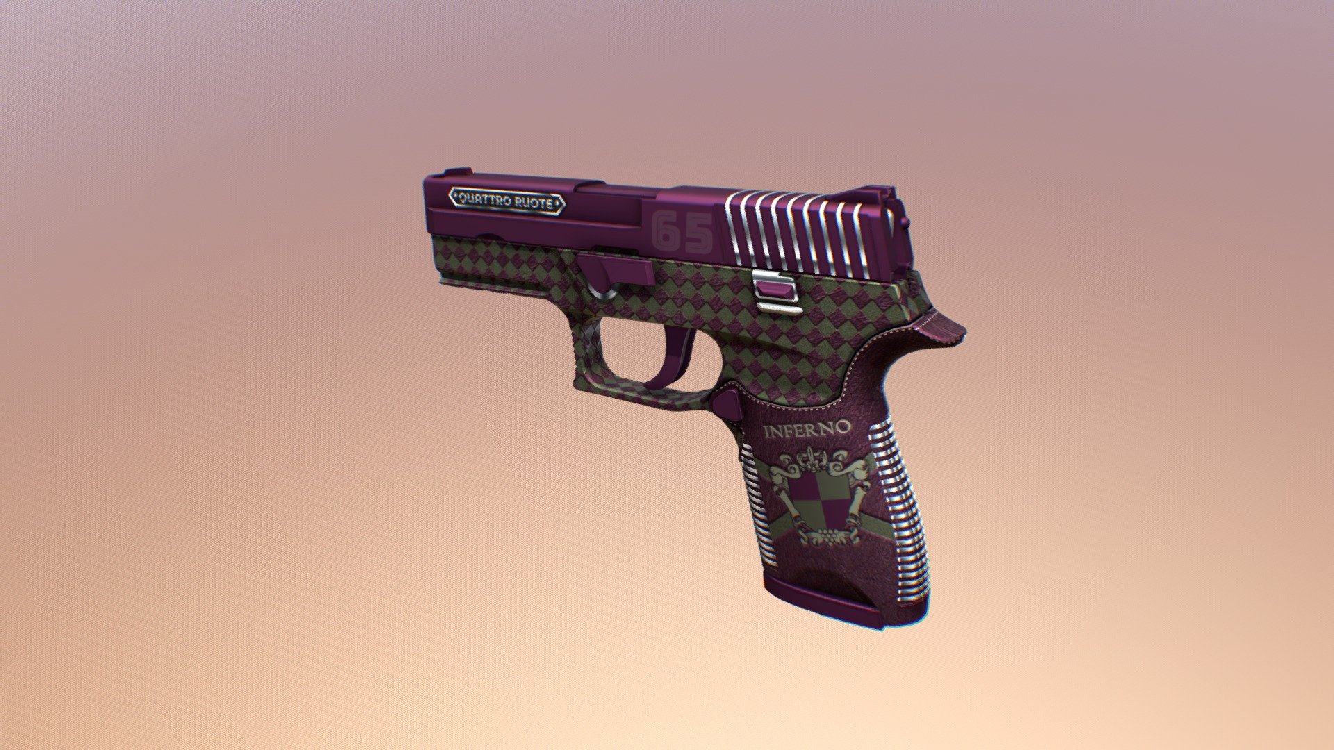 P250 - 3D model by kosear [98c12a0] - Sketchfab