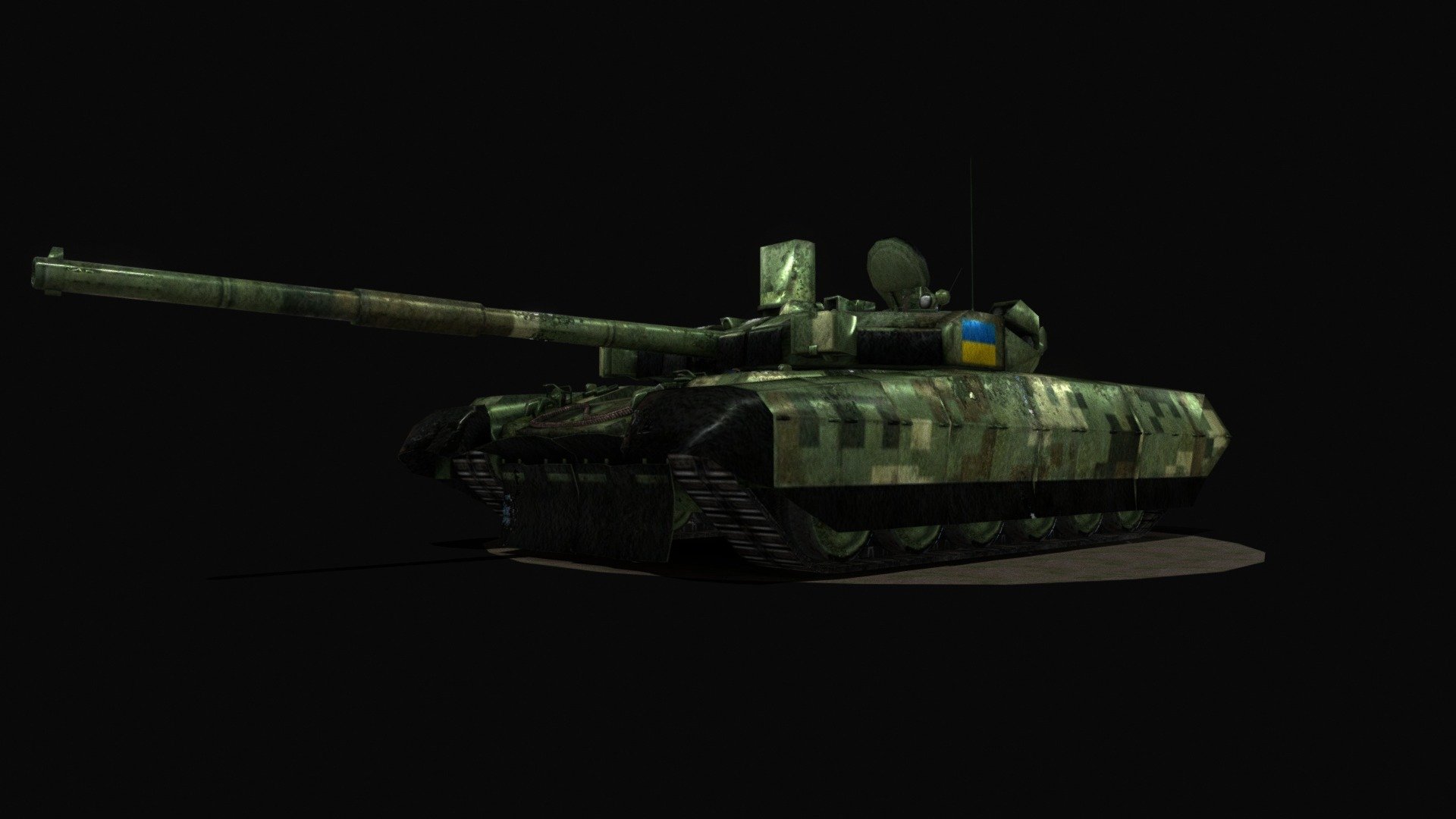 T-84 OPLOT(LOW POLY) - Download Free 3D model by LM3D (@lm9241221 ...