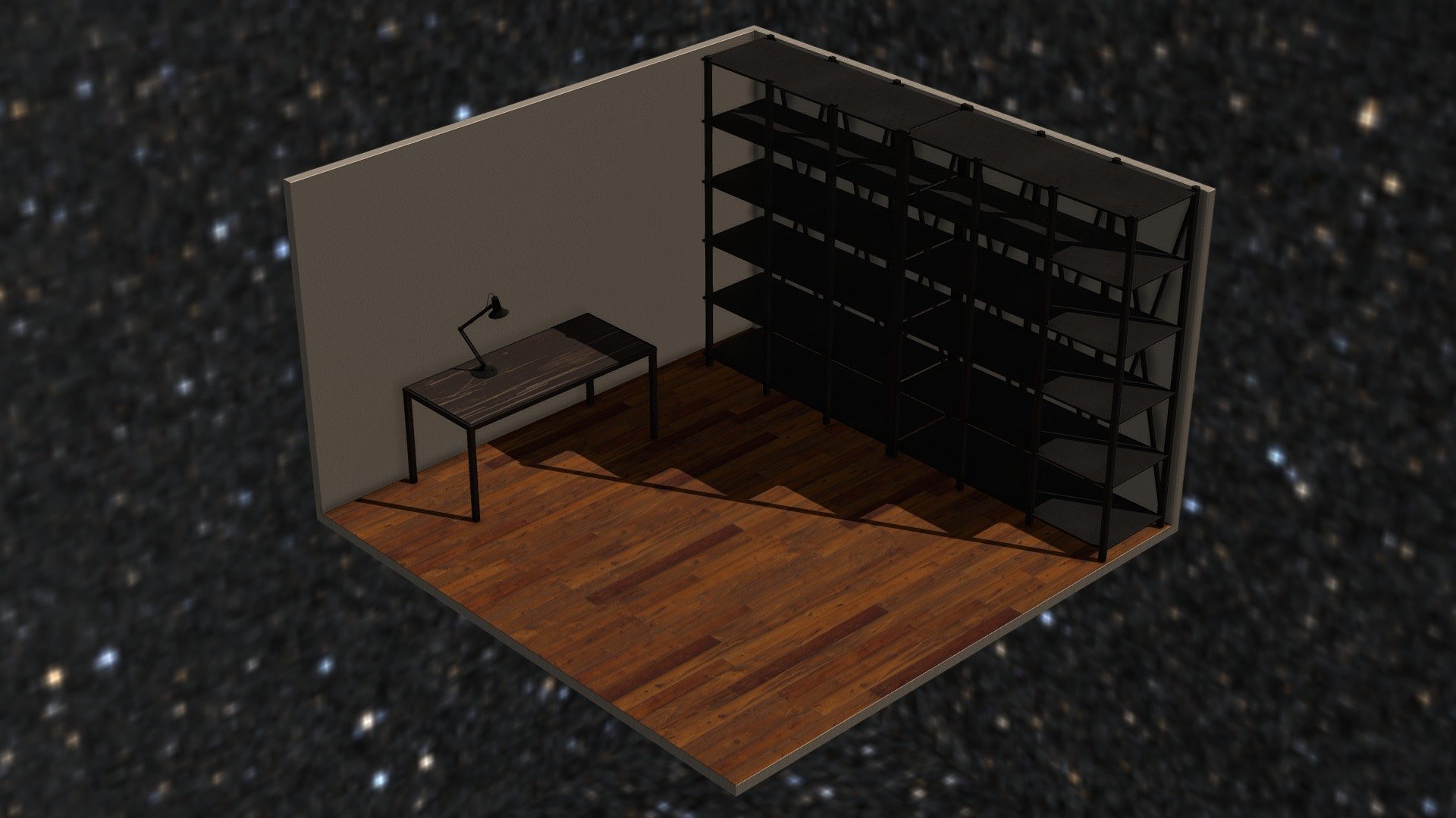 架空の収蔵庫 / Fictional Storage Room - Download Free 3D model by Atsushi ...