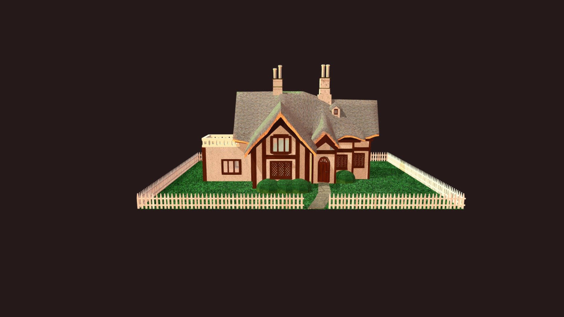 09_Umairah_Lab3_Dreamhouse - 3D model by xirah [98c3ae7] - Sketchfab