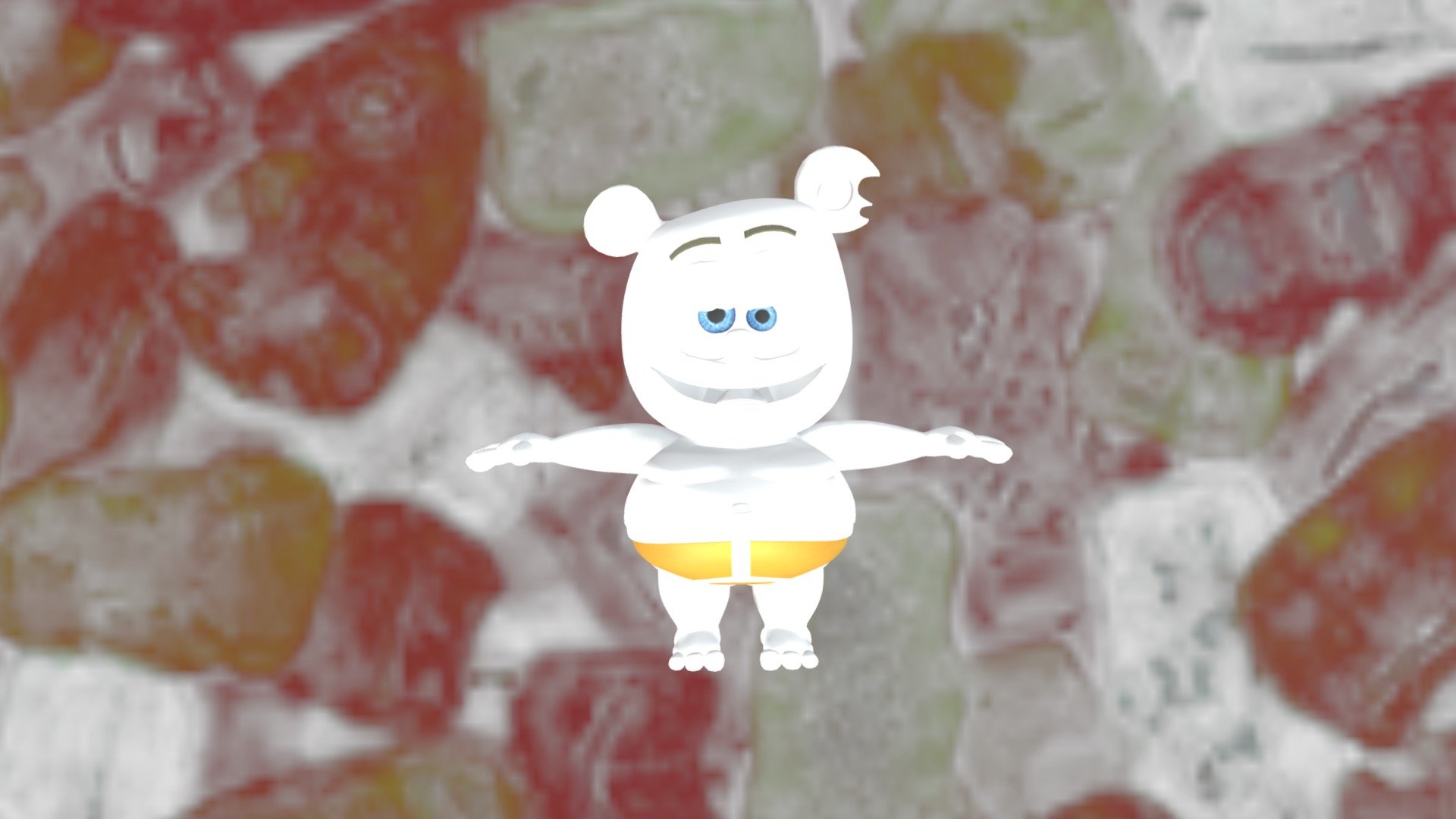 Wakes Up No Animation - Download Free 3D model by Gummibar Chikn Nuggit ...