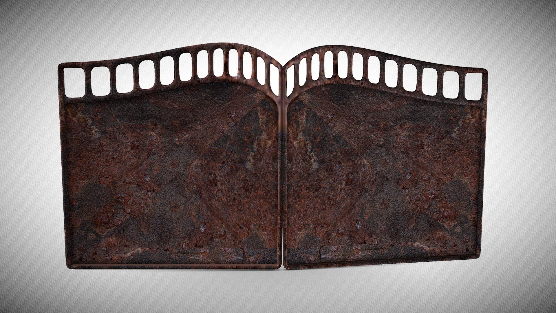 Gate apocalyptic rusty - Download Free 3D model by AnishRoyalinc ...