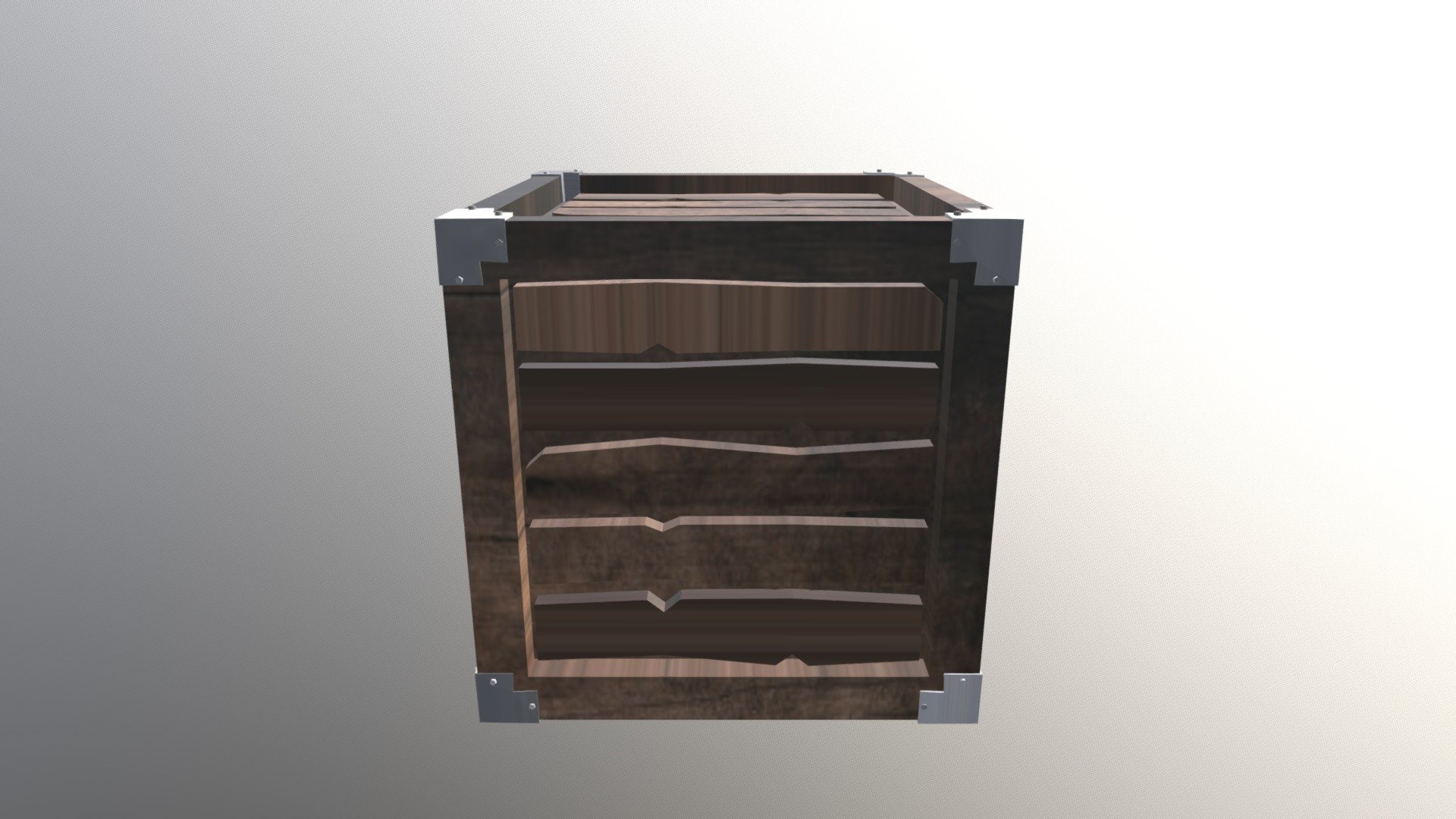 box the metal and wood - 3D model by ruben1982 [98c7f28] - Sketchfab