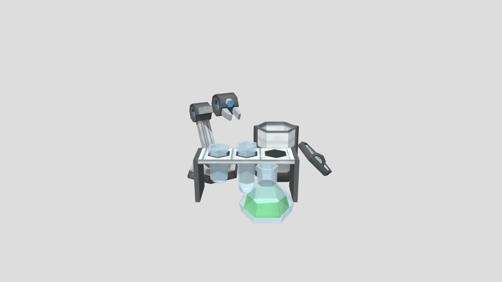 Low Poly Sci-Fi Props - 3D model by DanLawrence [98c80b8] - Sketchfab