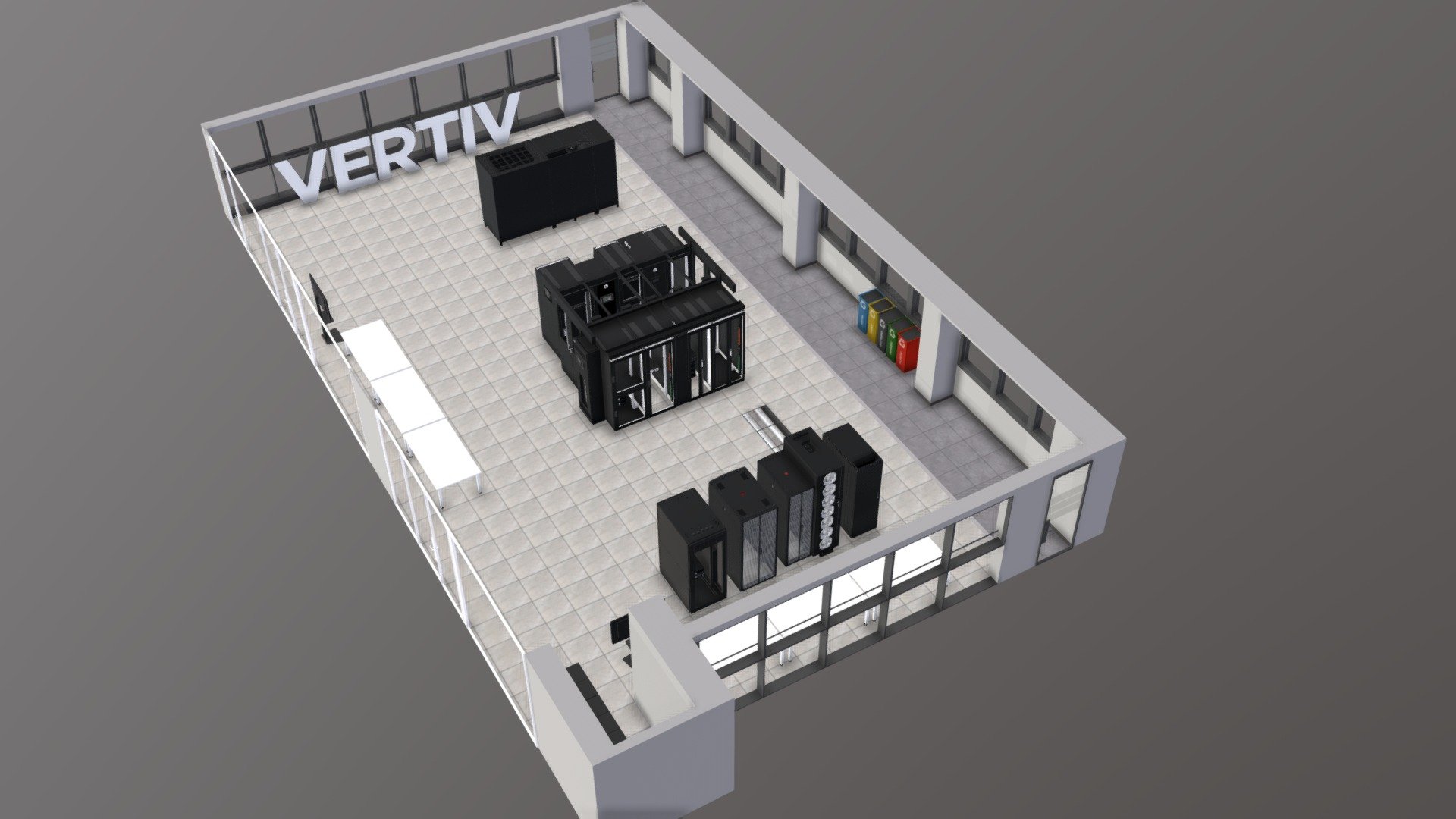 Vertiv™ High Density Showroom - 3D model by Vertiv [98c9810] - Sketchfab