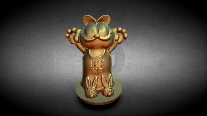 Garfield 3D models - Sketchfab