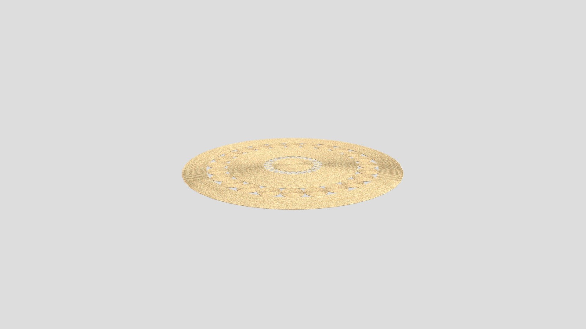Round rug - Buy Royalty Free 3D model by 3DImaginationHub [98caa86 ...