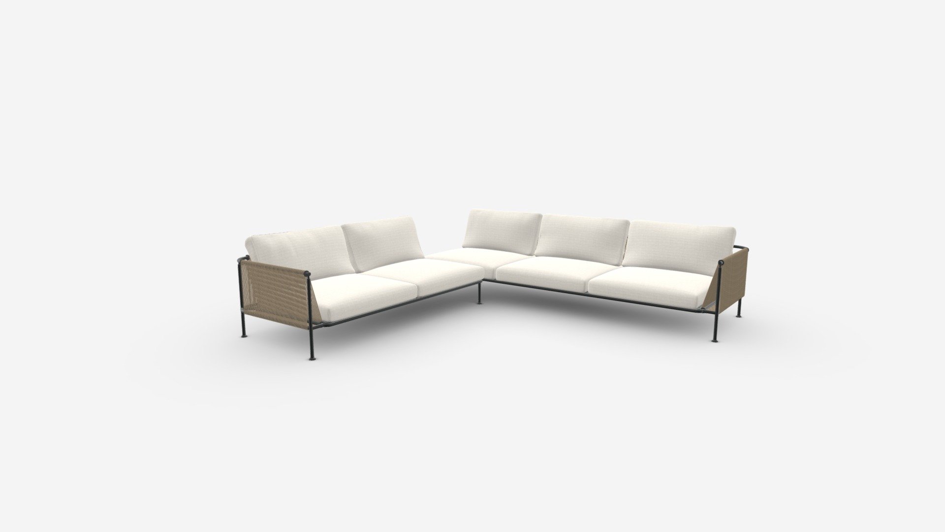 Sofá Brih - Jader Almeida - 3D model by Arch Tech Tour (@archtechtour) [98cb8c9] - Sketchfab
